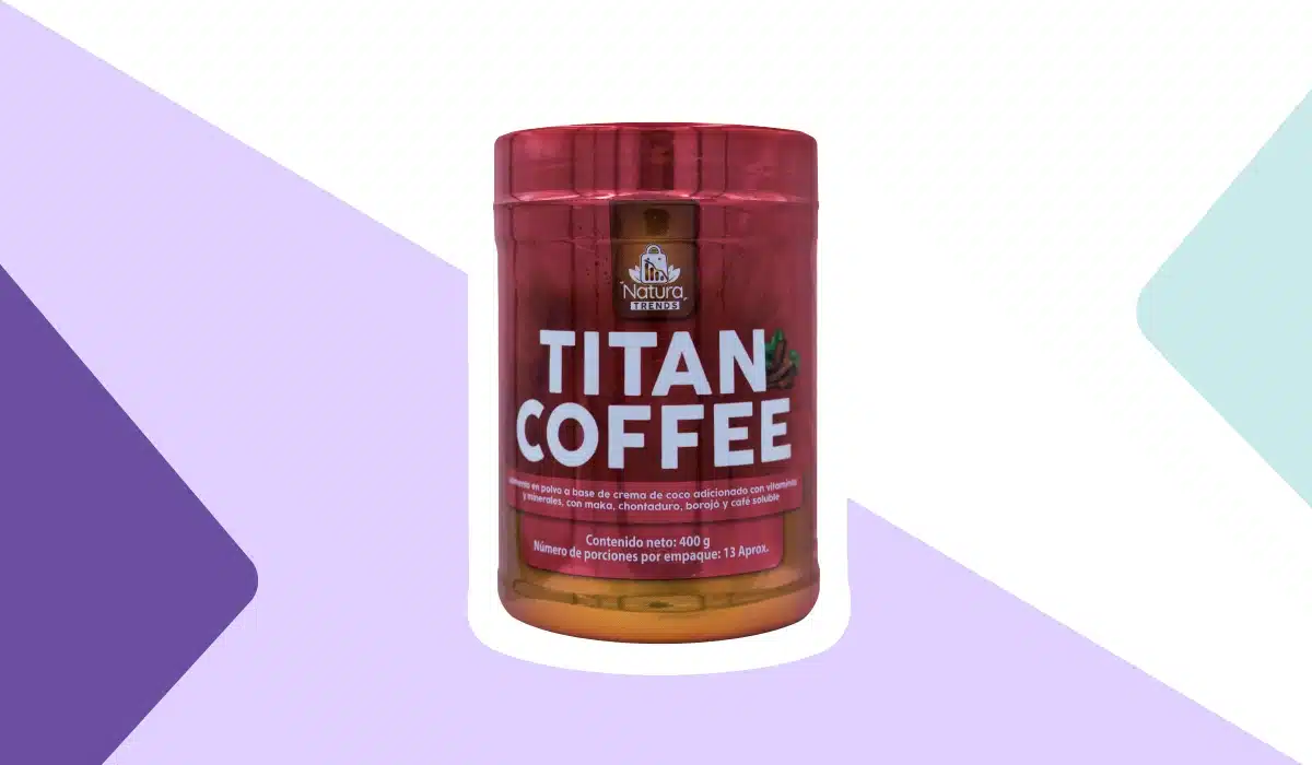 Titan Coffee: Café energizante natural [400 g] ️