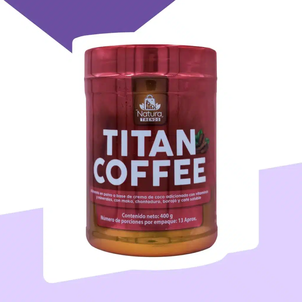 Titan Coffee: Café energizante natural [400 g] ️